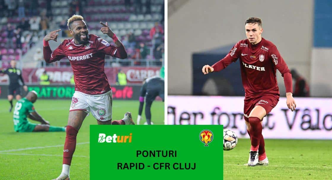 Rapid - CFR Cluj - Pronosticuri Cupa României - 19.12.2024