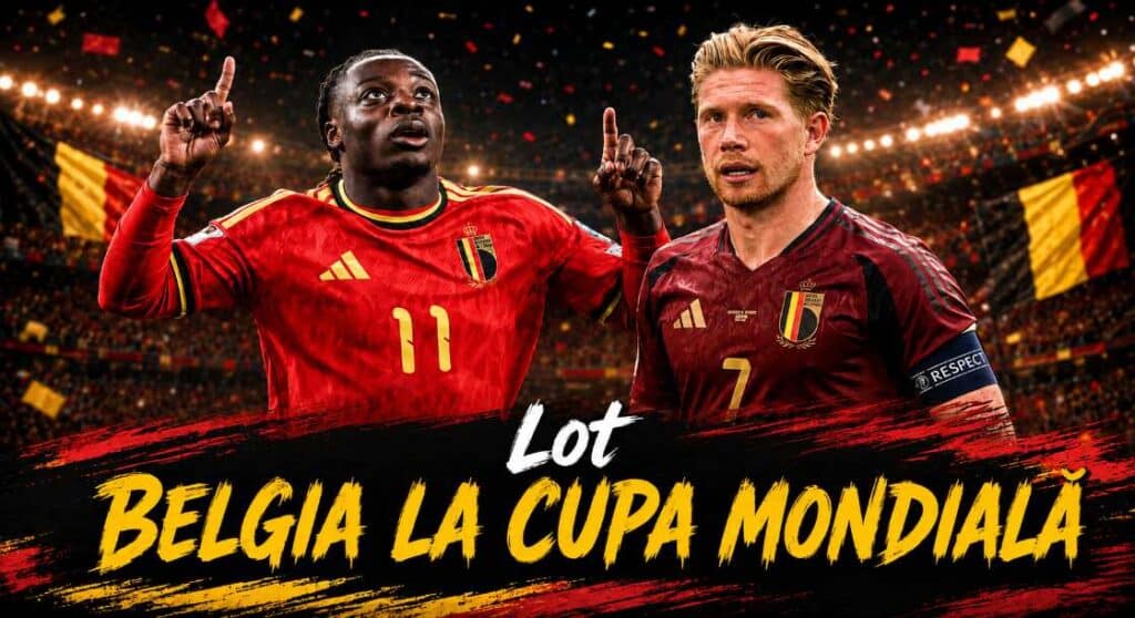 Lot Belgia Cupa Mondială 2026 - Lista finală
